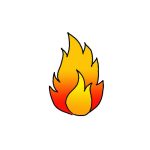 11 Easy Fire Drawing Ideas - How To Draw Fire - The Julie Art