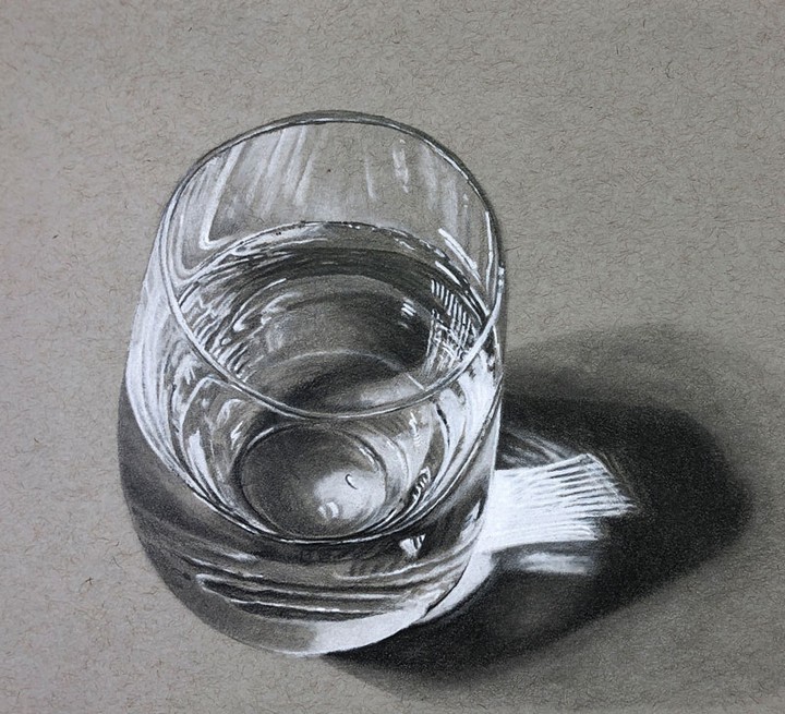 13 Easy Glass Drawing Ideas - How To Draw Glass - The Julie Art