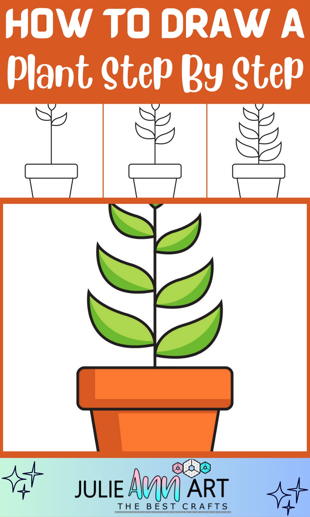 22 Easy Plant Drawing Ideas With The Best Video Guides