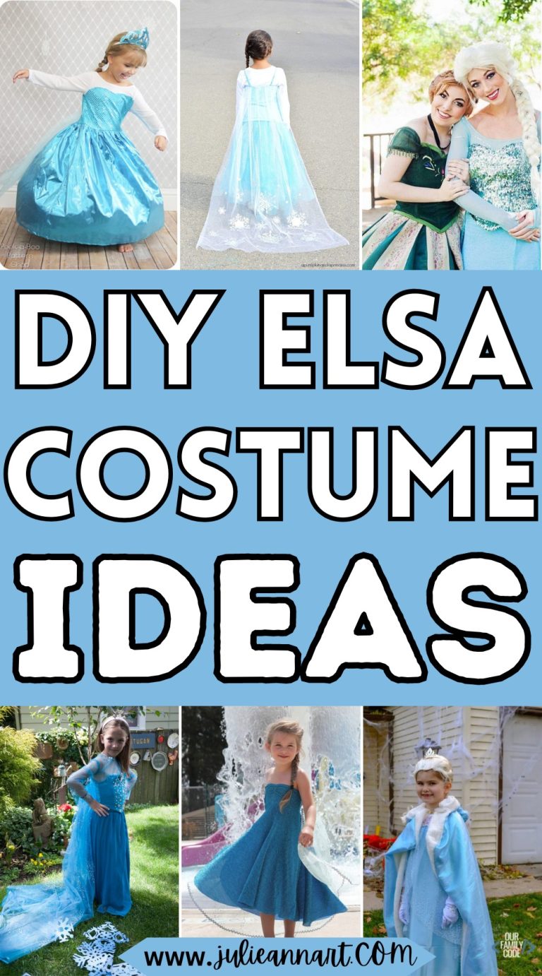 11 DIY Elsa Costume Ideas For A Disney Look - The Julie Art