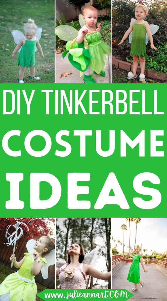 14 DIY Tinkerbell Costume Ideas To Dress Like Green Fairy!