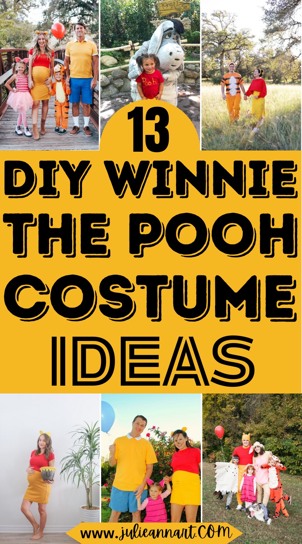 13 DIY Winnie The Pooh Costume Ideas For Disney Fans - The Julie Art