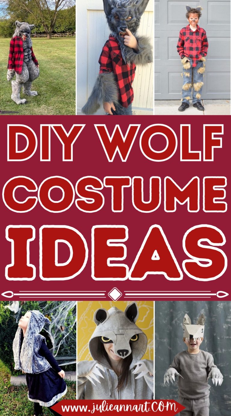 10 DIY Wolf Costume Ideas For Halloween Parties - The Julie Art
