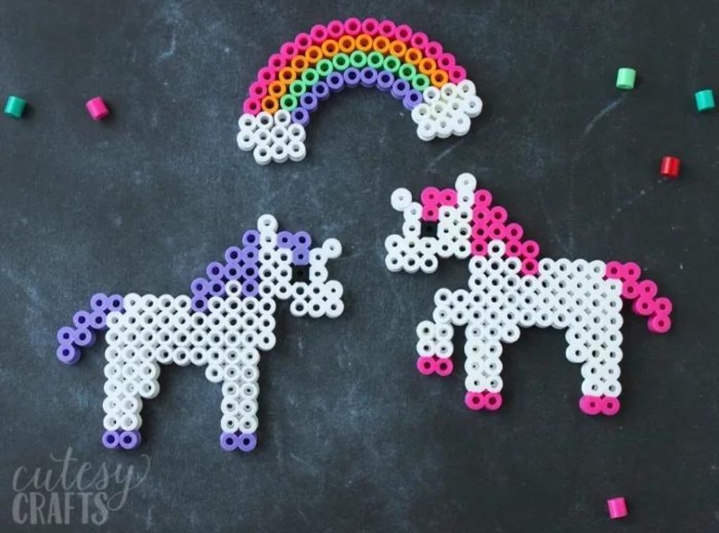 22 Easy Perler Bead Patterns For Beginners - The Julie Art