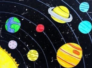 14 Easy Solar System Drawing Ideas For Little Astronauts - The Julie Art