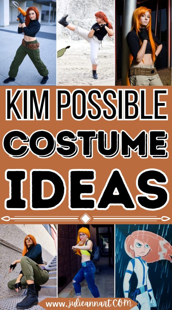 10 DIY Kim Possible Costume Ideas For Spy Ladies - The Julie Art
