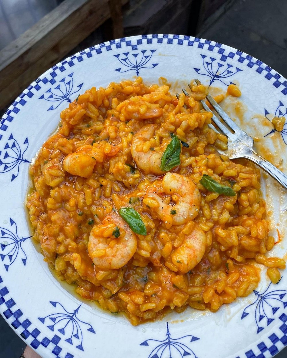 Super Delicious Tomato Saffron & Prawn Risotto Recipe - The Julie Art