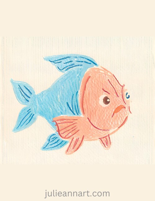 10 Fish Drawing Ideas For Kids To Draw - The Julie Art
