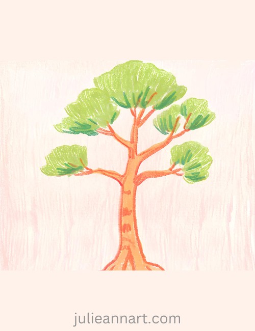 10 Easy Tree Drawing Ideas For Everyone - The Julie Art