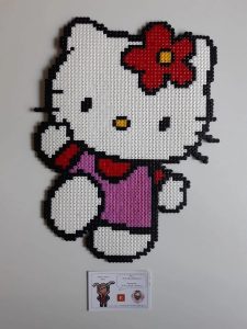 8 Hello Kitty Perler Beads Patterns For Kiddos - The Julie Art