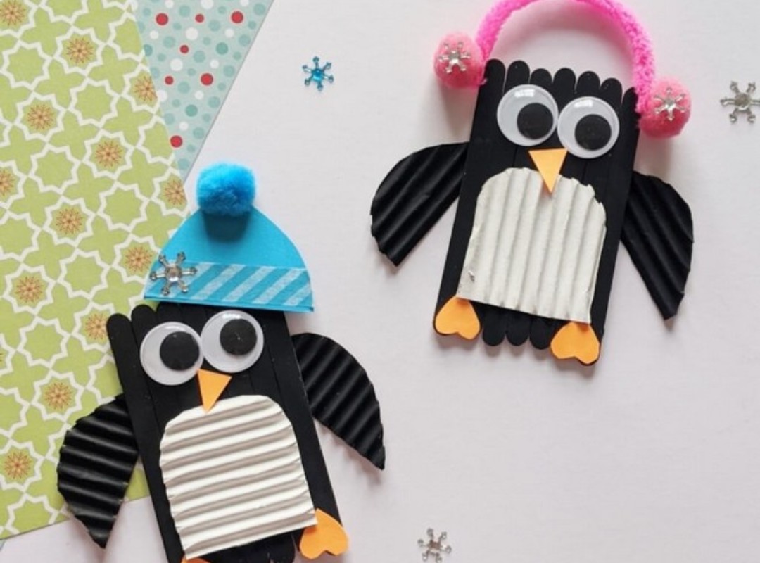 10 DIY Penguin Crafts Using Simple Materials - The Julie Art