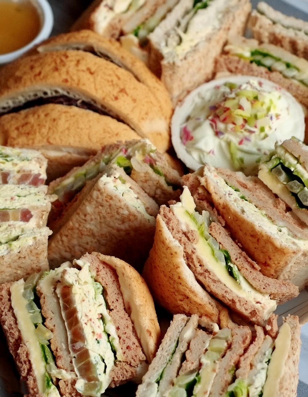 Tasty Fancy Tea Sandwiches Bite Recipe - The Julie Art