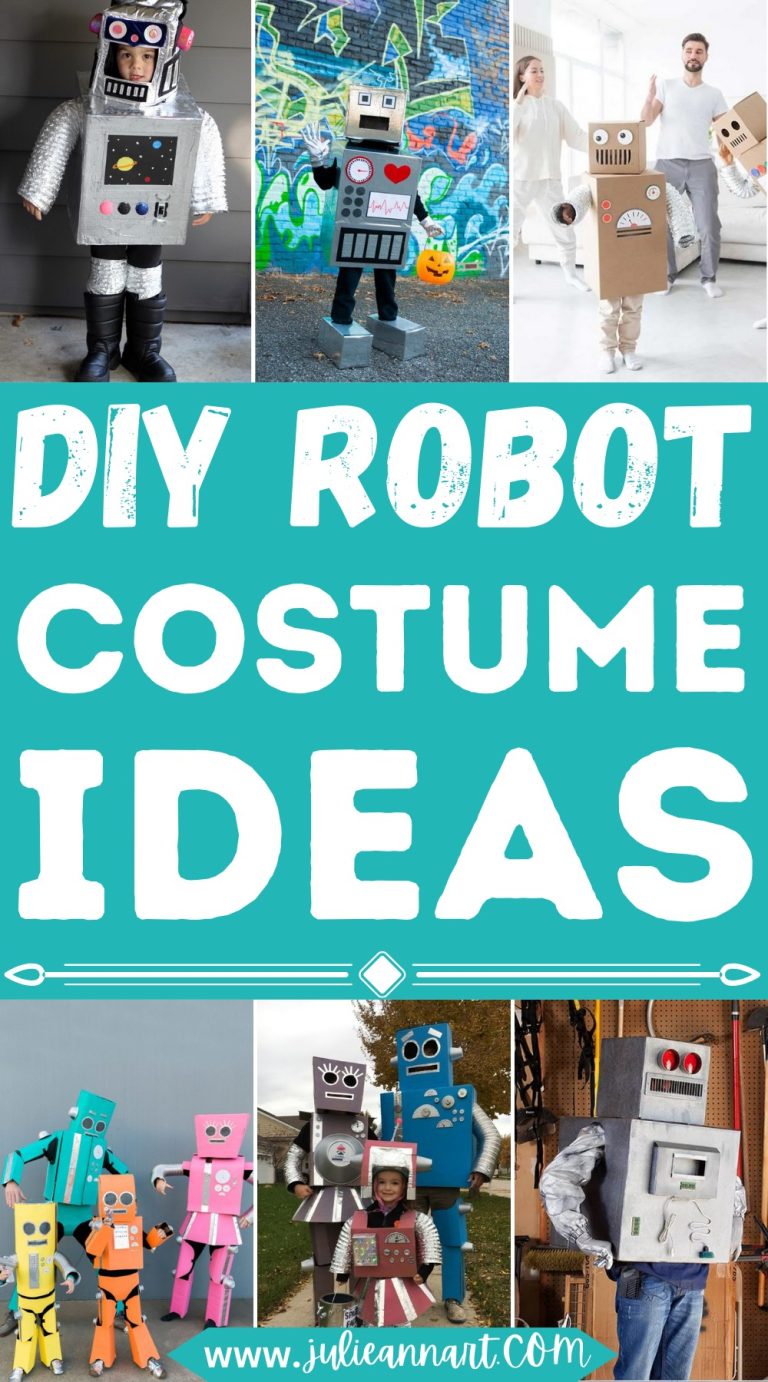 15 DIY Robot Costume Ideas For Futuristic Fun Parties! - The Julie Art