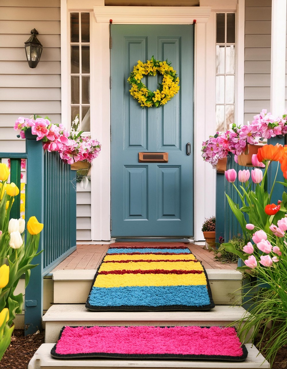 Best Fun Spring Porch Decor Ideas For Home Entrance For 2025 - The ...