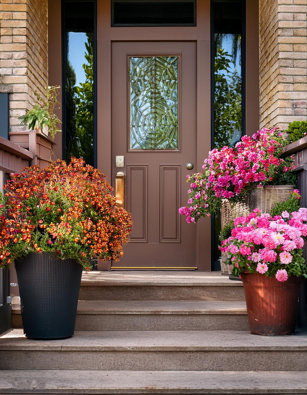 10 Beautiful & Elegant Outdoor Entryway Ideas - The Julie Art