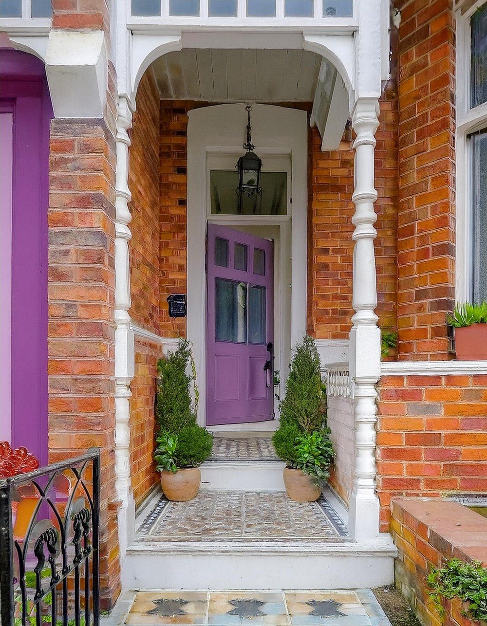 10 Beautiful & Elegant Outdoor Entryway Ideas - The Julie Art