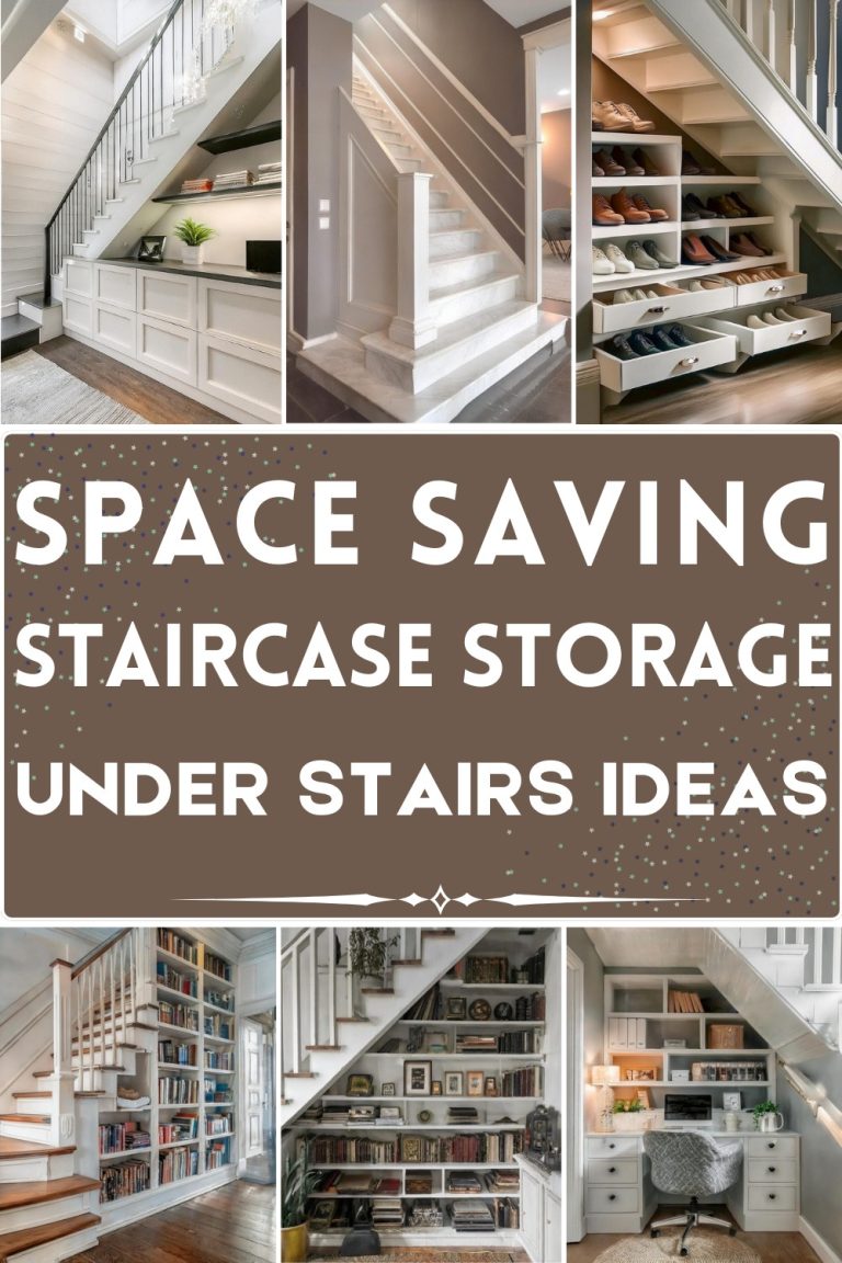 10 Space Saving Staircase Storage Under Stairs Ideas - The Julie Art