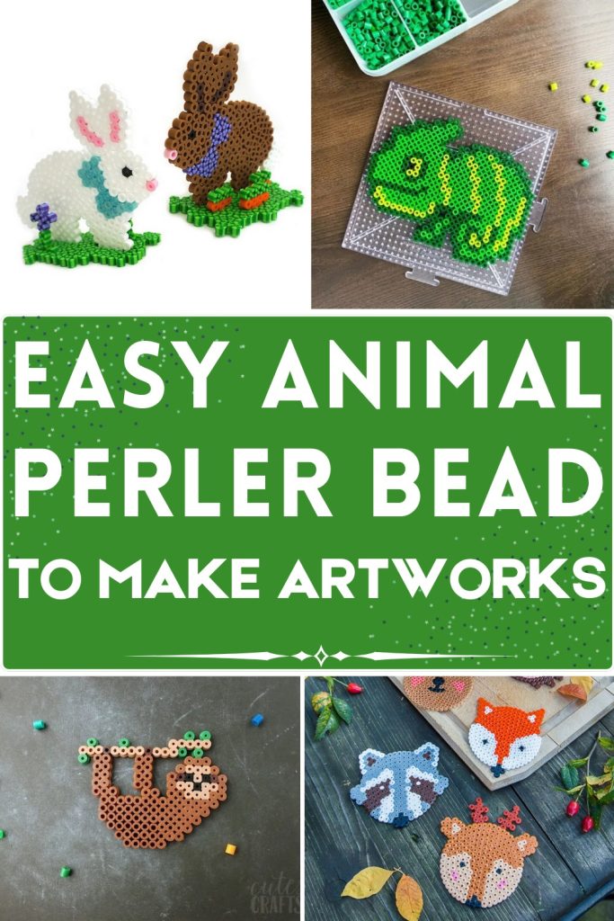 11 Easy Animal Perler Beads Patterns To Make Artworks - The Julie Art